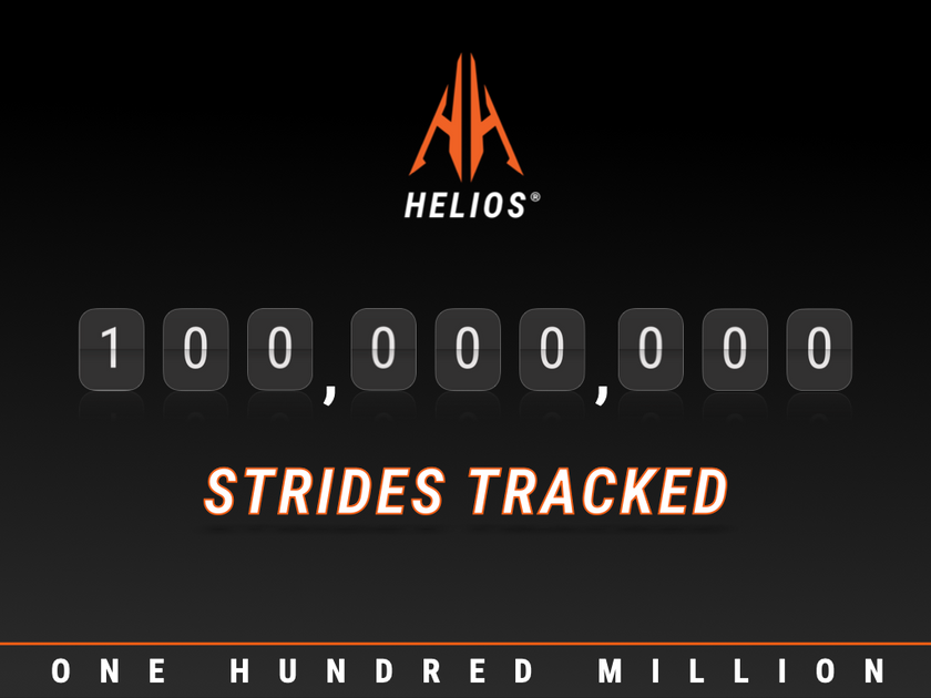HELIOS Platform Crosses 100 Million Strides Tracked – HELIOS Hockey
